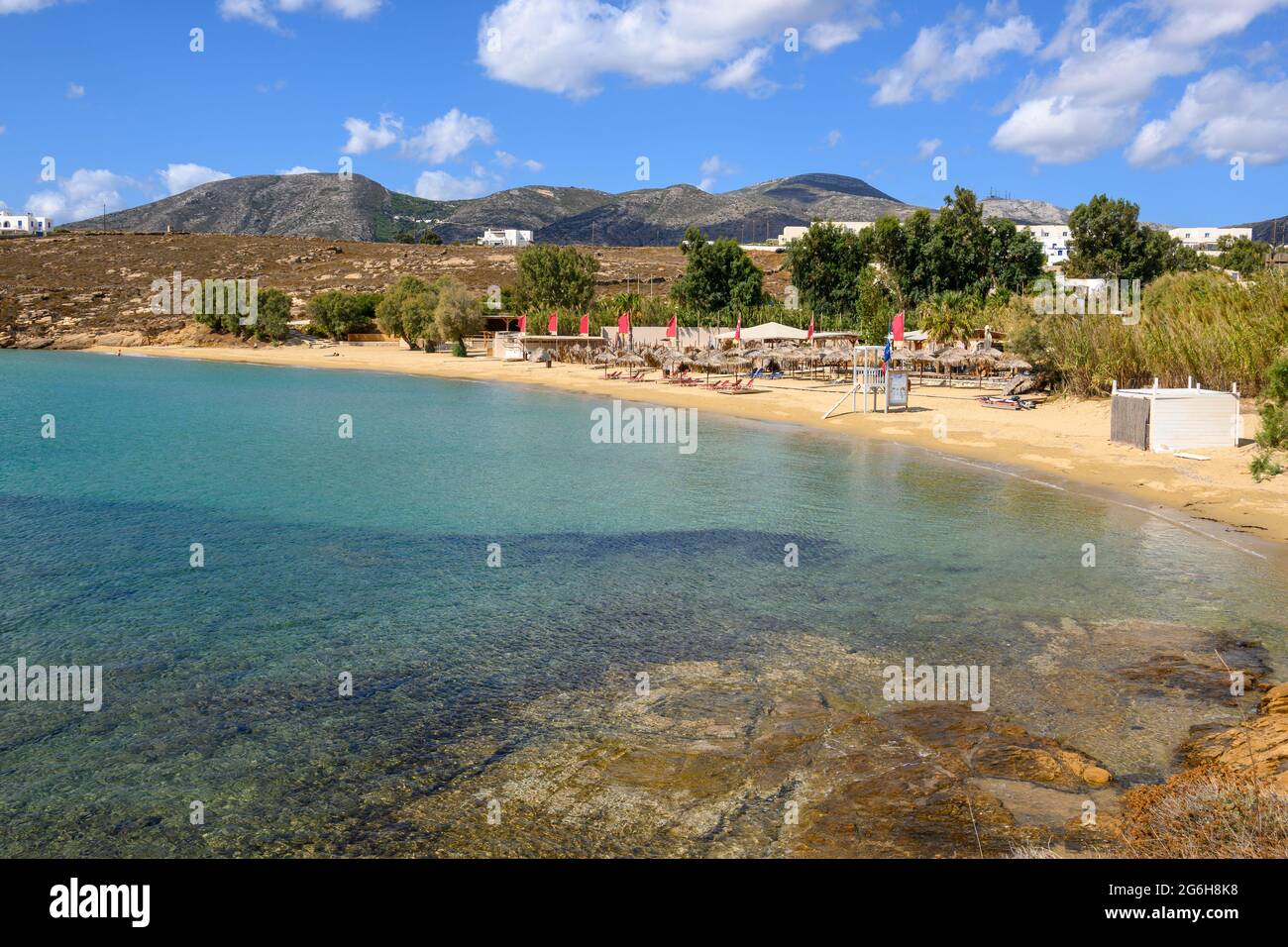 Paros greece beaches hi-res stock photography and images - Alamy