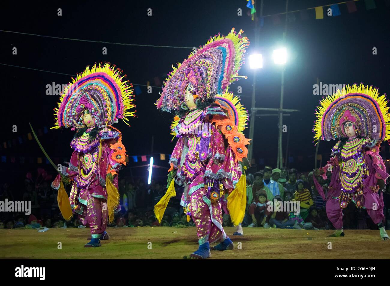 BAMNIA, PURULIA, WEST BENGAL , INDIA - DECEMBER 23RD 2015 : Three ...