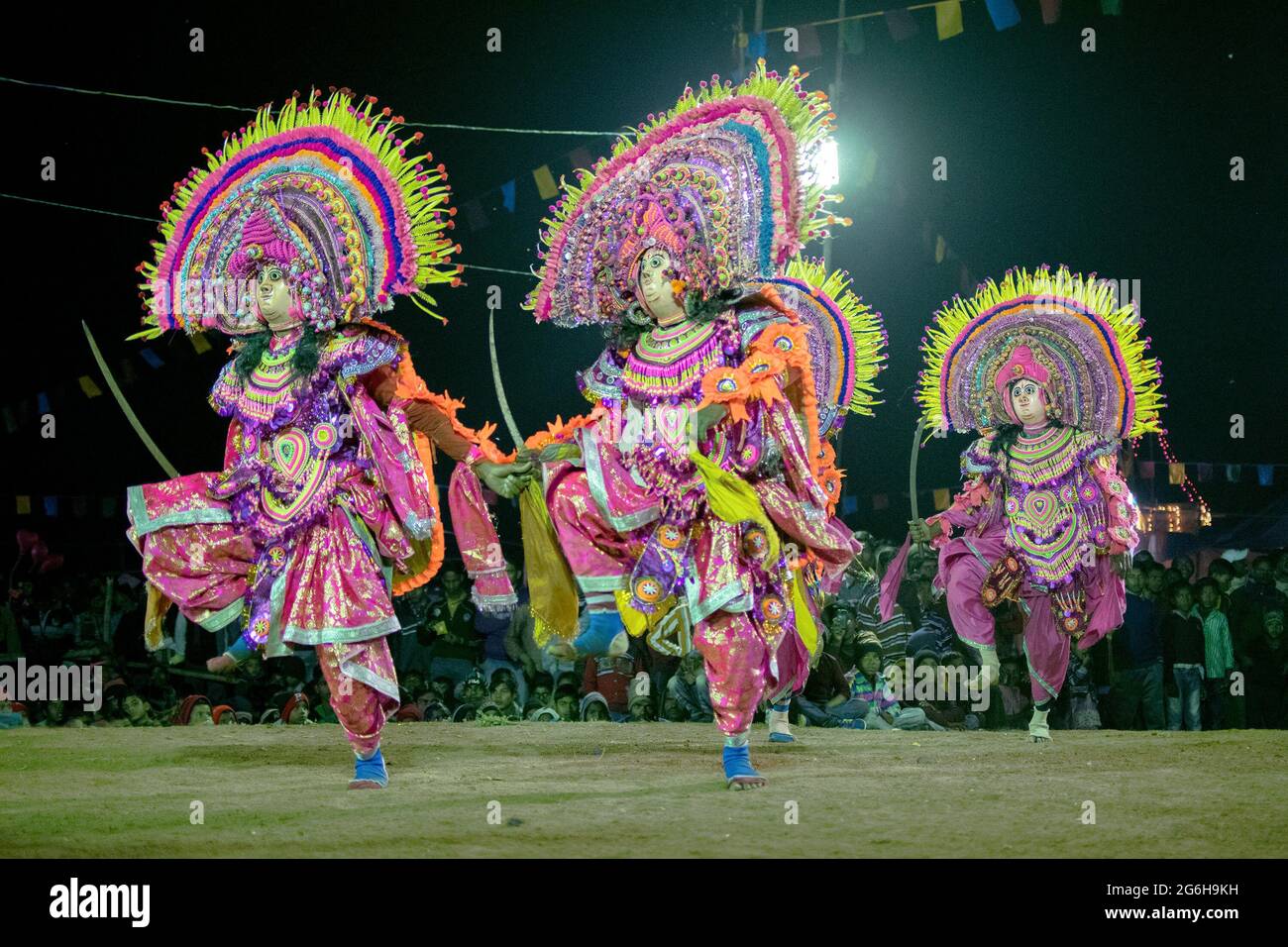 Chhau dance performers hi-res stock photography and images - Alamy