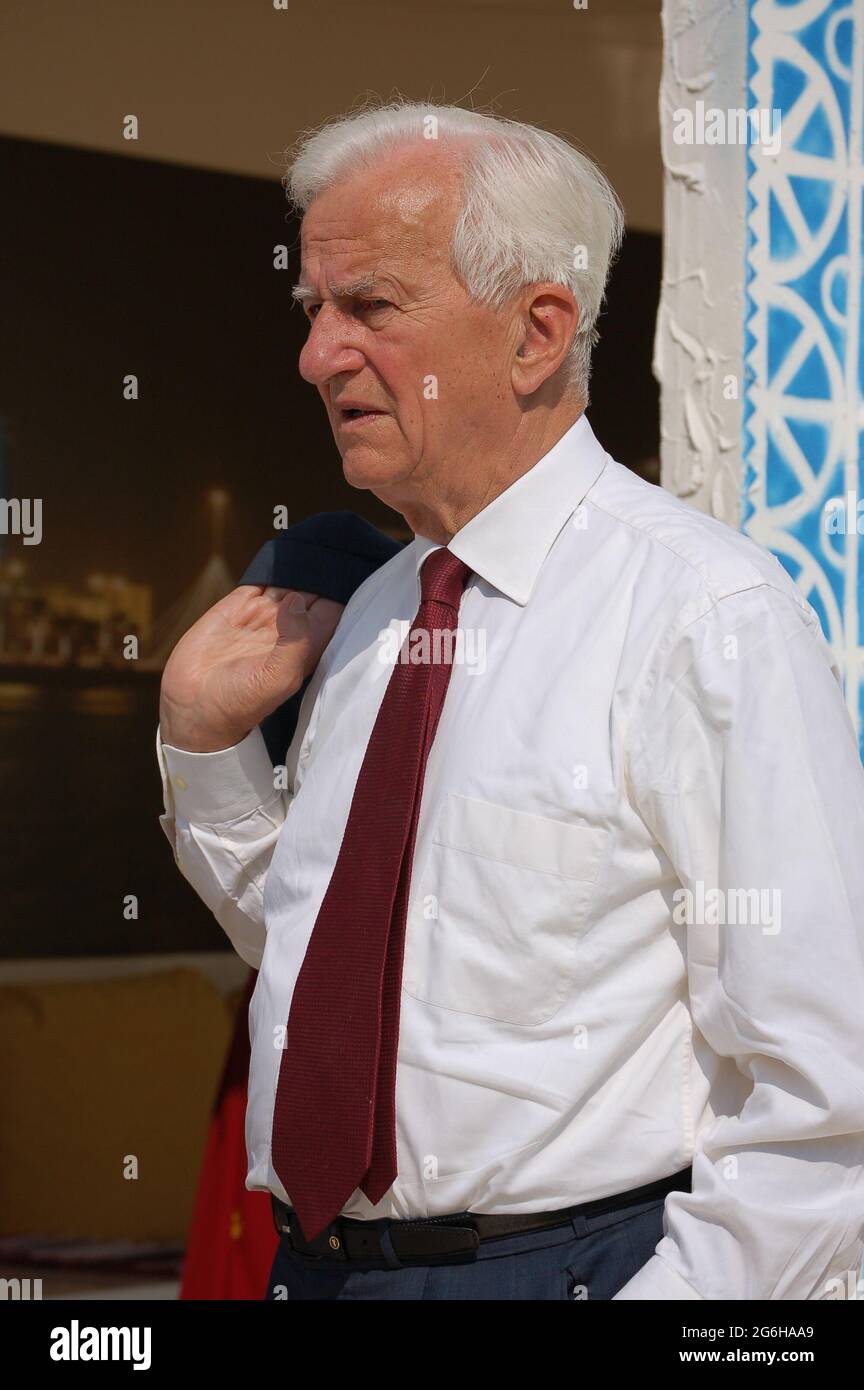Richard von Weizsäcker bei den German Open 2006 Stock Photo - Alamy