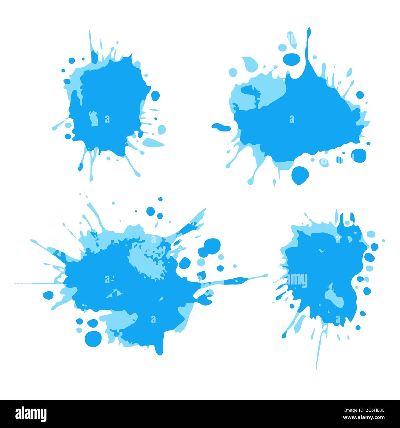 Cartoon messy paint brush hi-res stock photography and images - Alamy