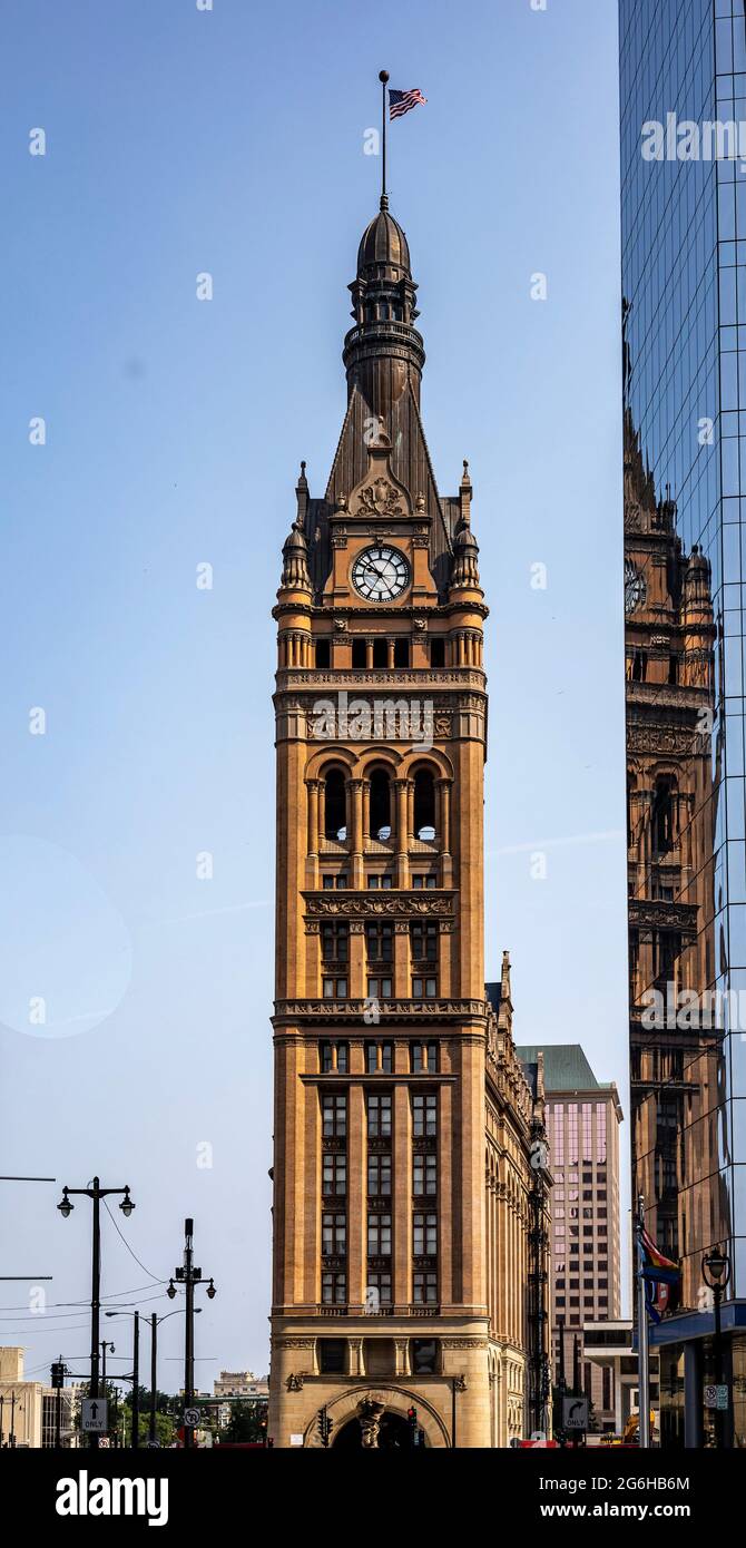City Hall building City of Milwaukee Stock Photo - Alamy