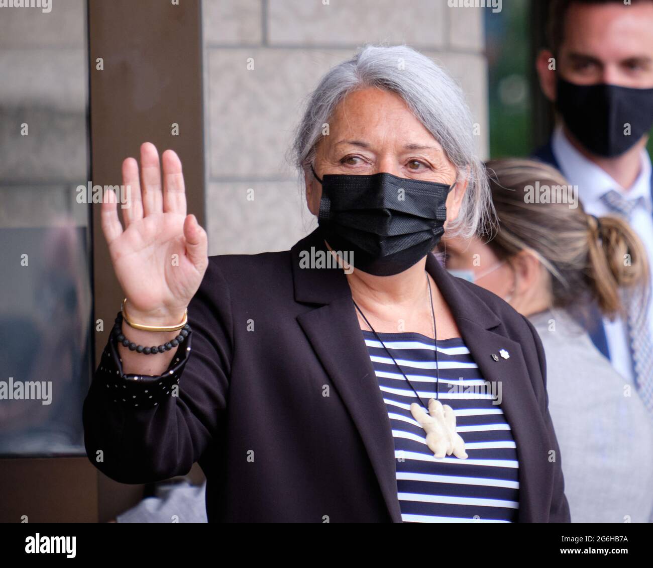 Gatineau, Canada. July 6th, 2021. The new Canadian Governor General ...