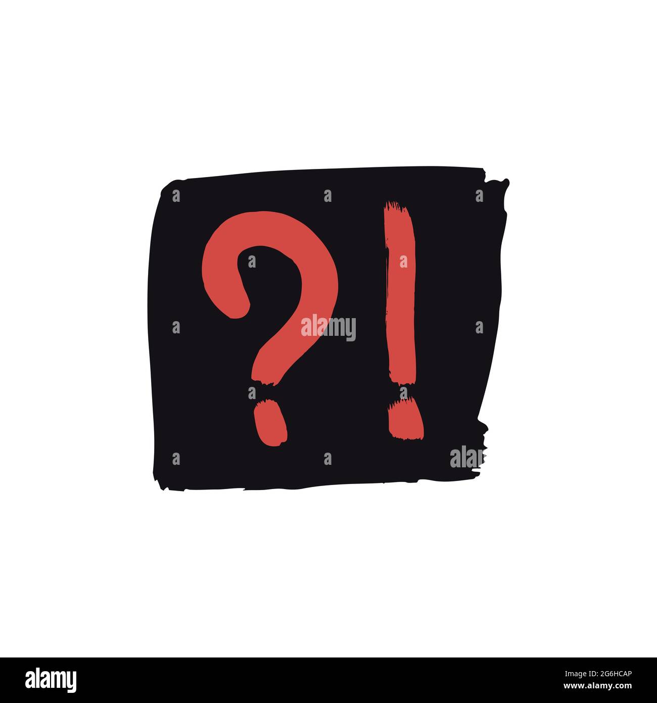 Hand drawing paint, brush drawing. Isolated on a white background ...