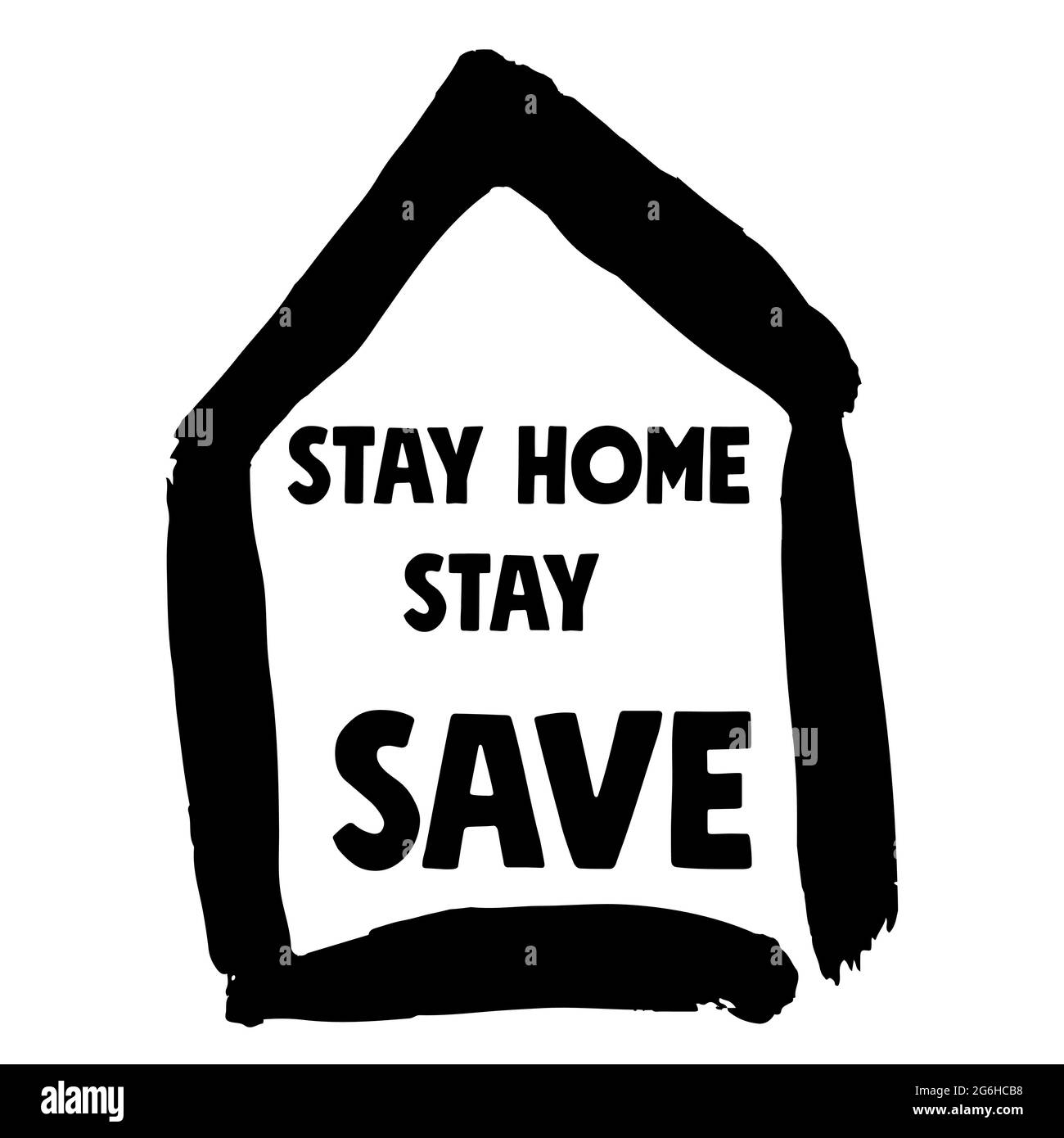 Stay there paint Stock Vector Images - Alamy