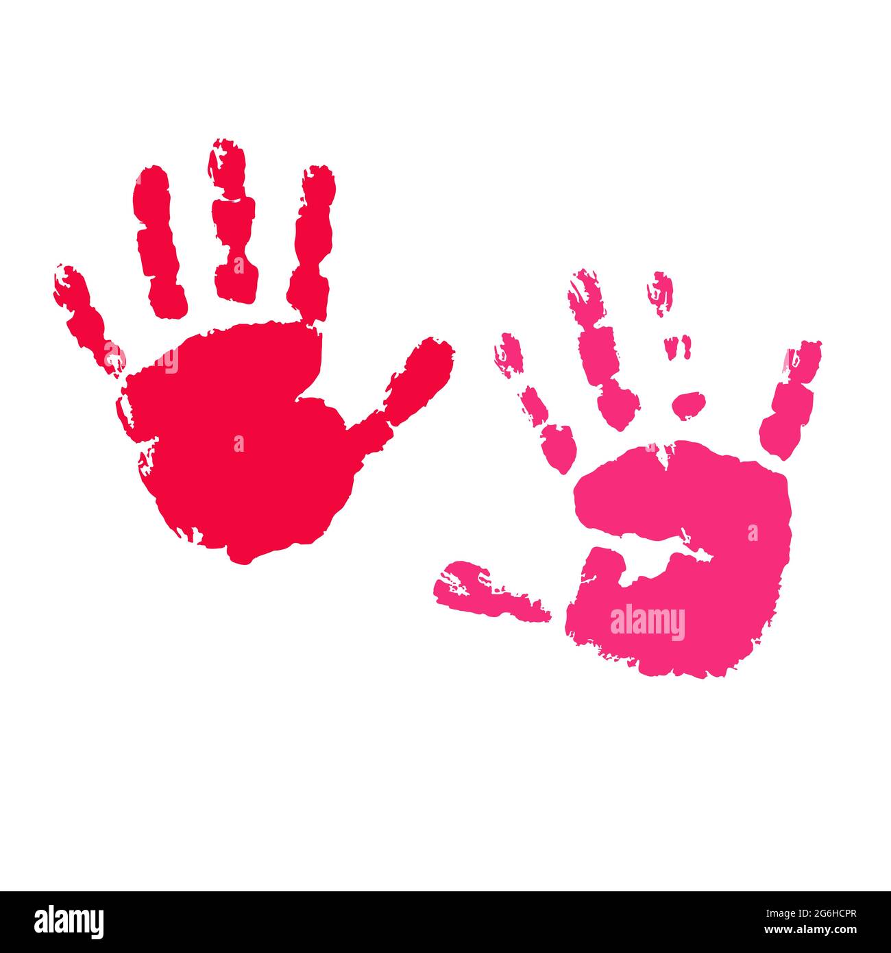 Hand drawing paint, brush drawing. Isolated on a white background ...