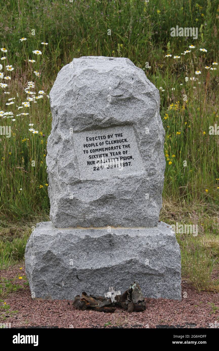 Glenbuck Heritage Village, East Ayrshire, Scotland, UK. The former ...