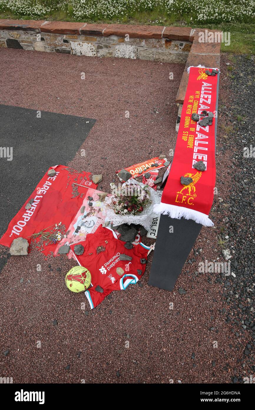 Glenbuck Heritage Village, East Ayrshire, Scotland, UK. The former ...
