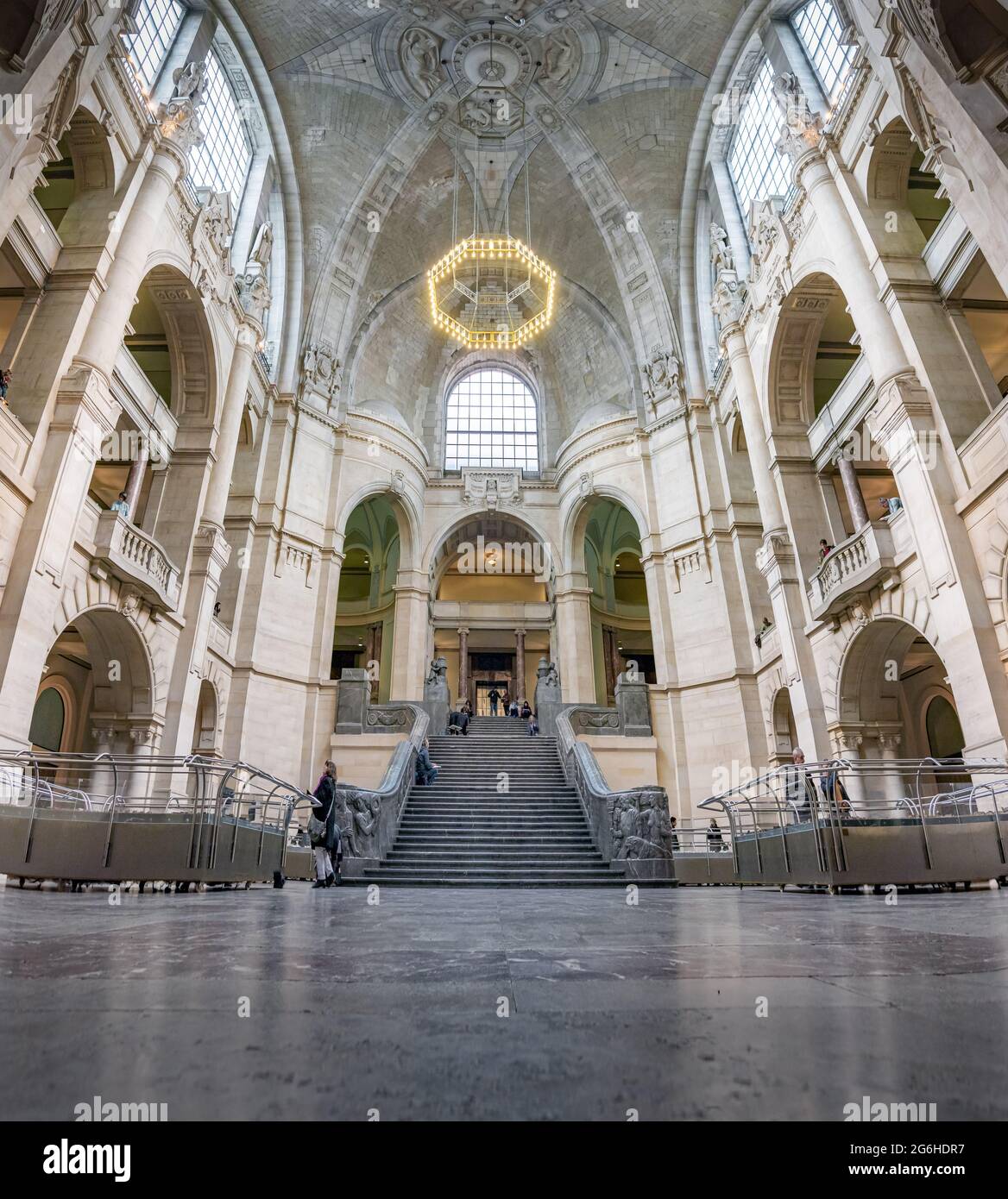 Hanover New Town Hall Interior - Hanover, Germany Stock Photo - Alamy