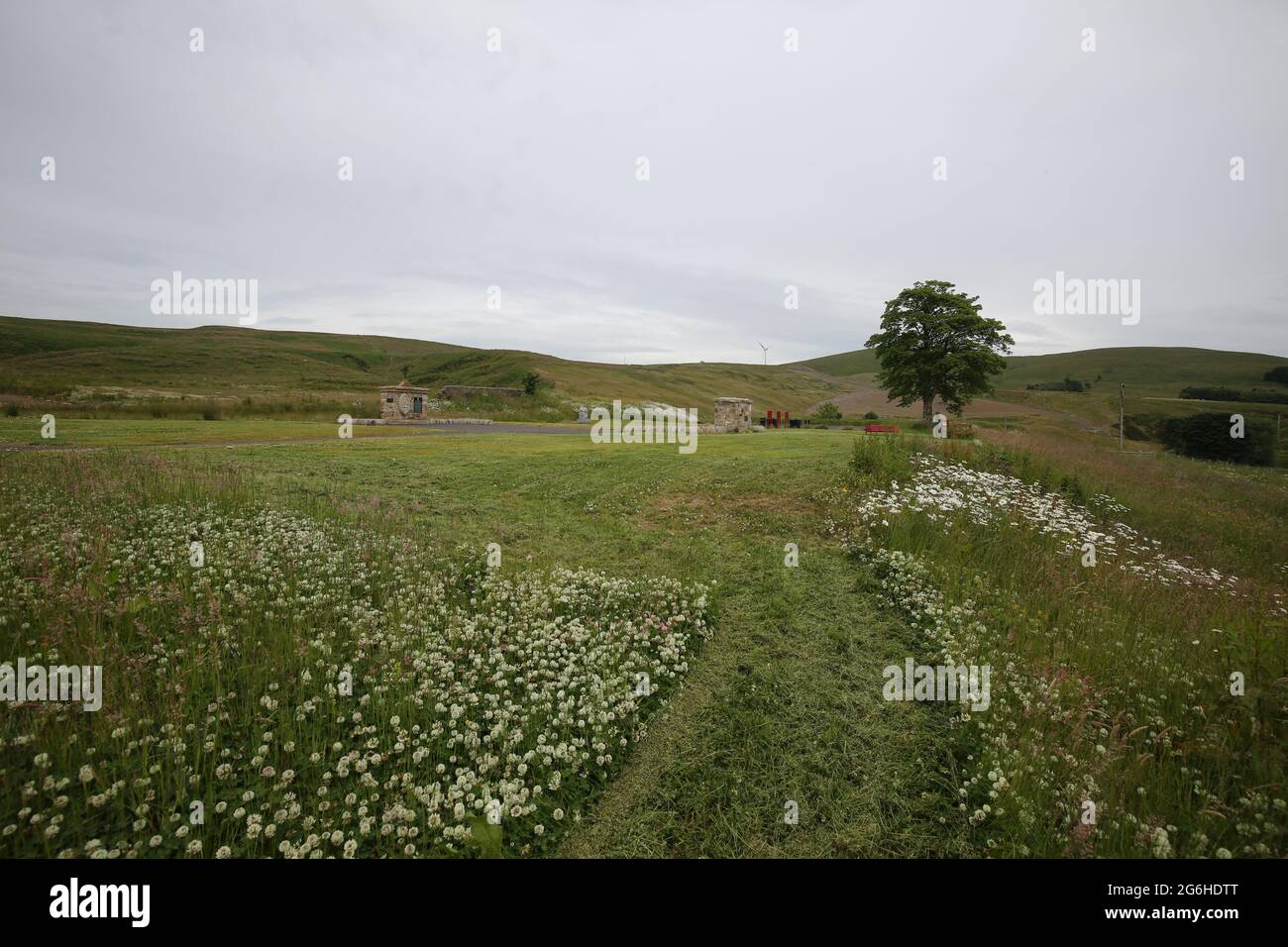 Glenbuck Heritage Village, East Ayrshire, Scotland, UK. The former ...