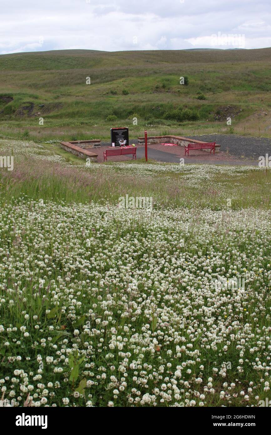 Glenbuck Heritage Village, East Ayrshire, Scotland, UK. The former ...