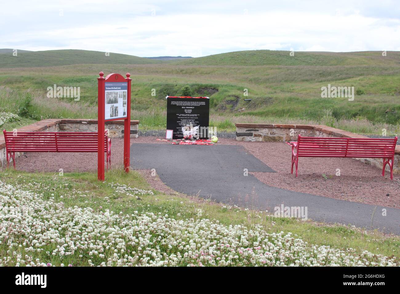 Glenbuck Heritage Village, East Ayrshire, Scotland, UK. The former ...