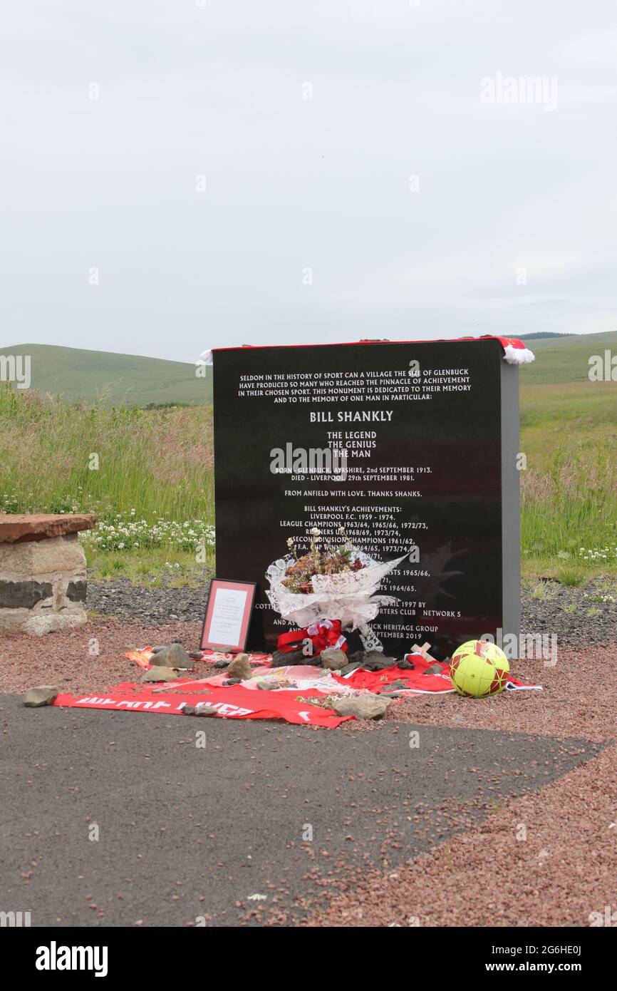 Glenbuck Heritage Village, East Ayrshire, Scotland, UK. The former ...