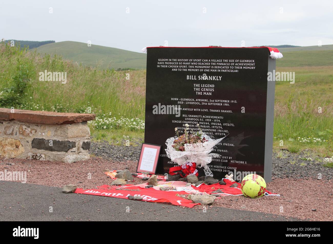 Glenbuck Heritage Village, East Ayrshire, Scotland, UK. The former ...