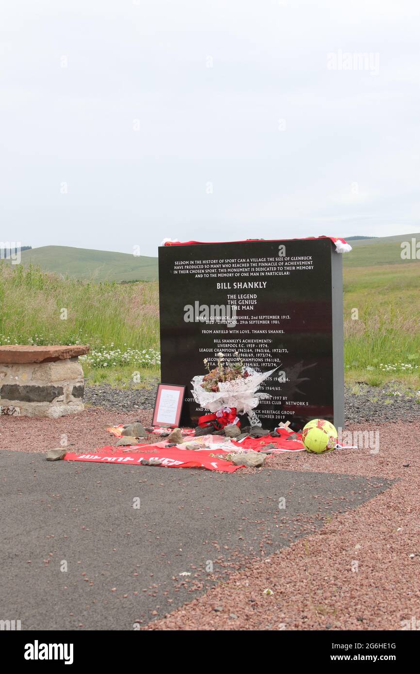 Glenbuck Heritage Village, East Ayrshire, Scotland, UK. The former ...