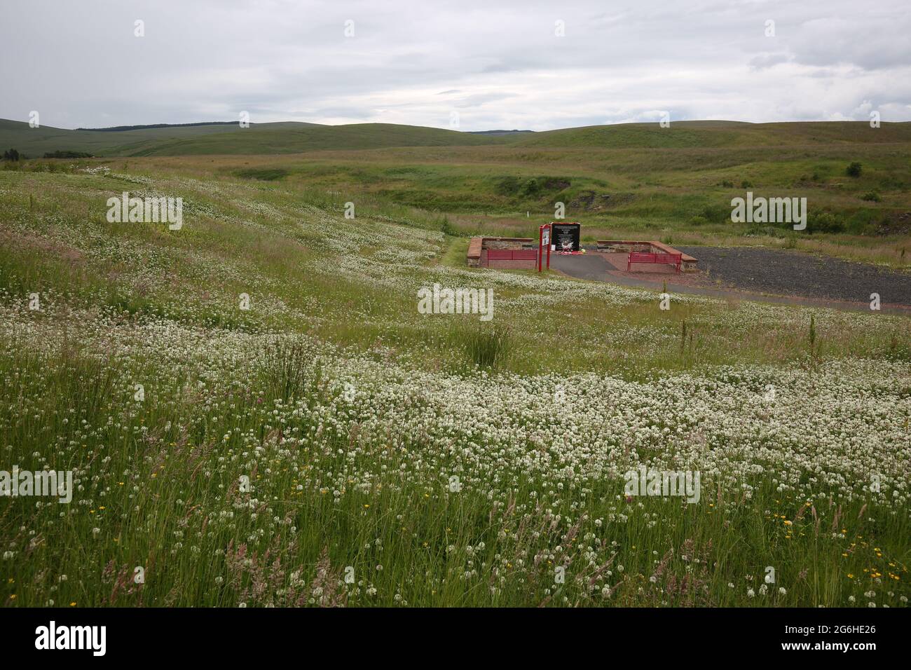 Glenbuck Heritage Village, East Ayrshire, Scotland, UK. The former ...