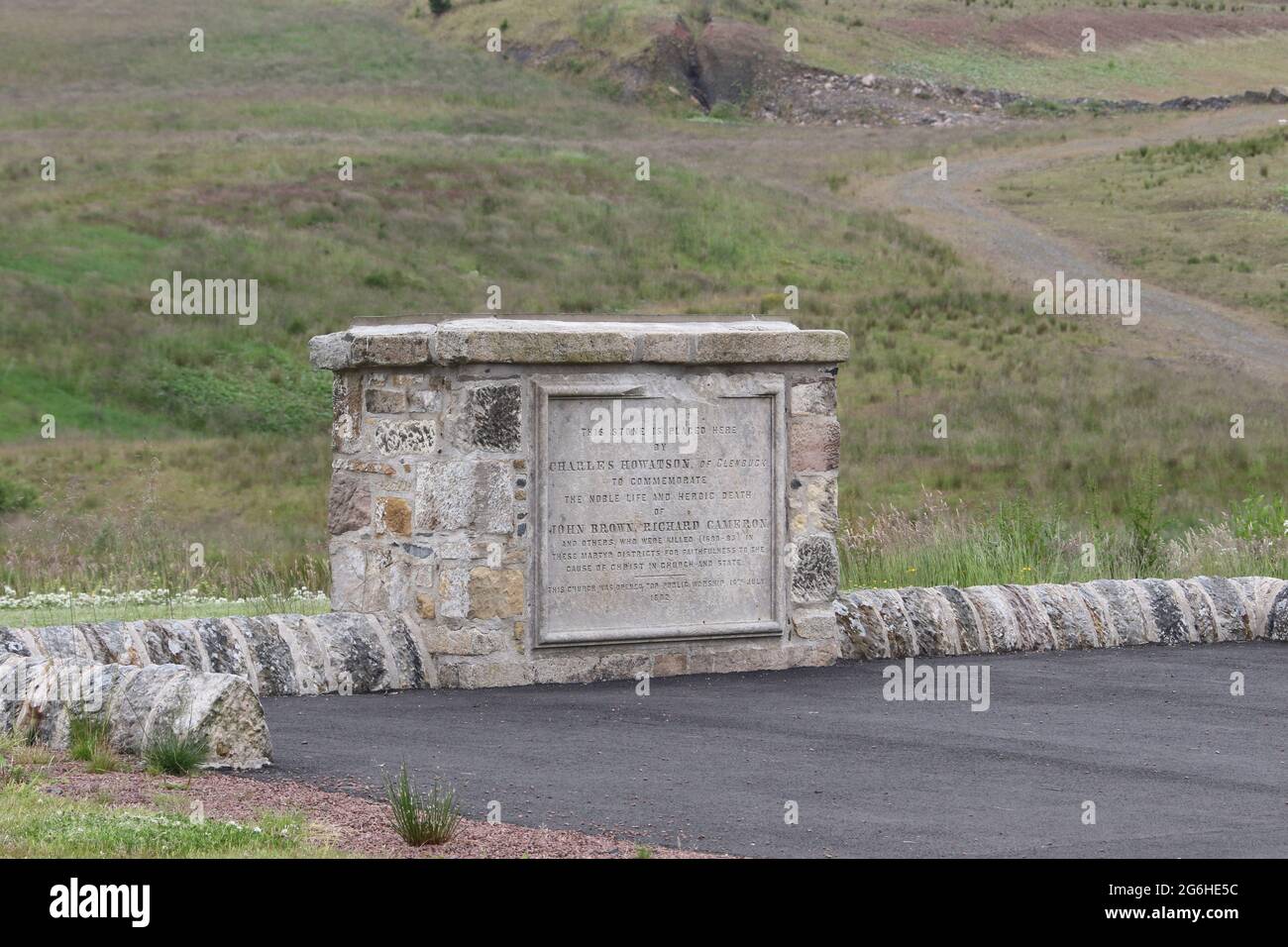 Glenbuck Heritage Village, East Ayrshire, Scotland, UK. The former ...