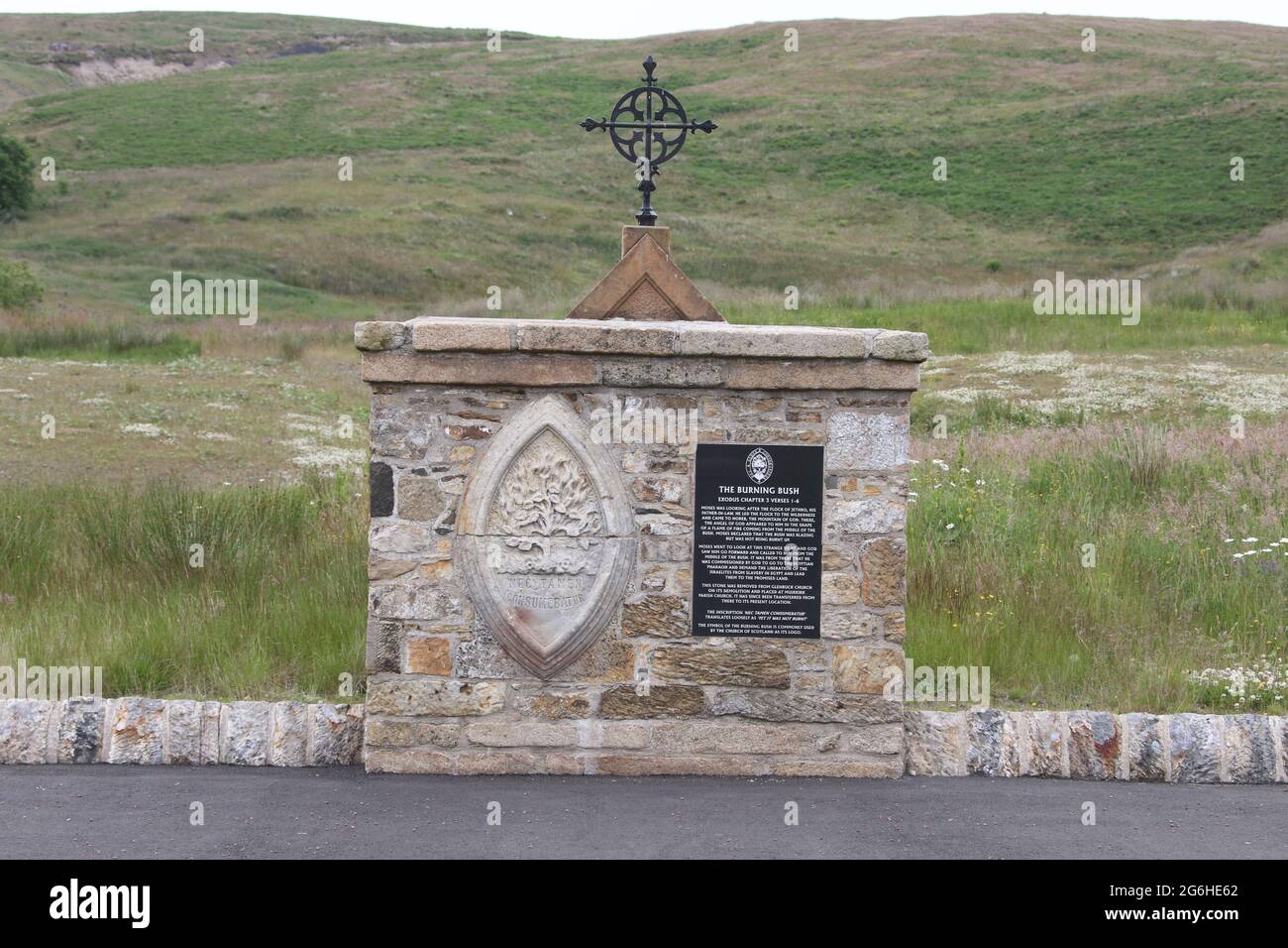 Glenbuck Heritage Village, East Ayrshire, Scotland, UK. The former ...
