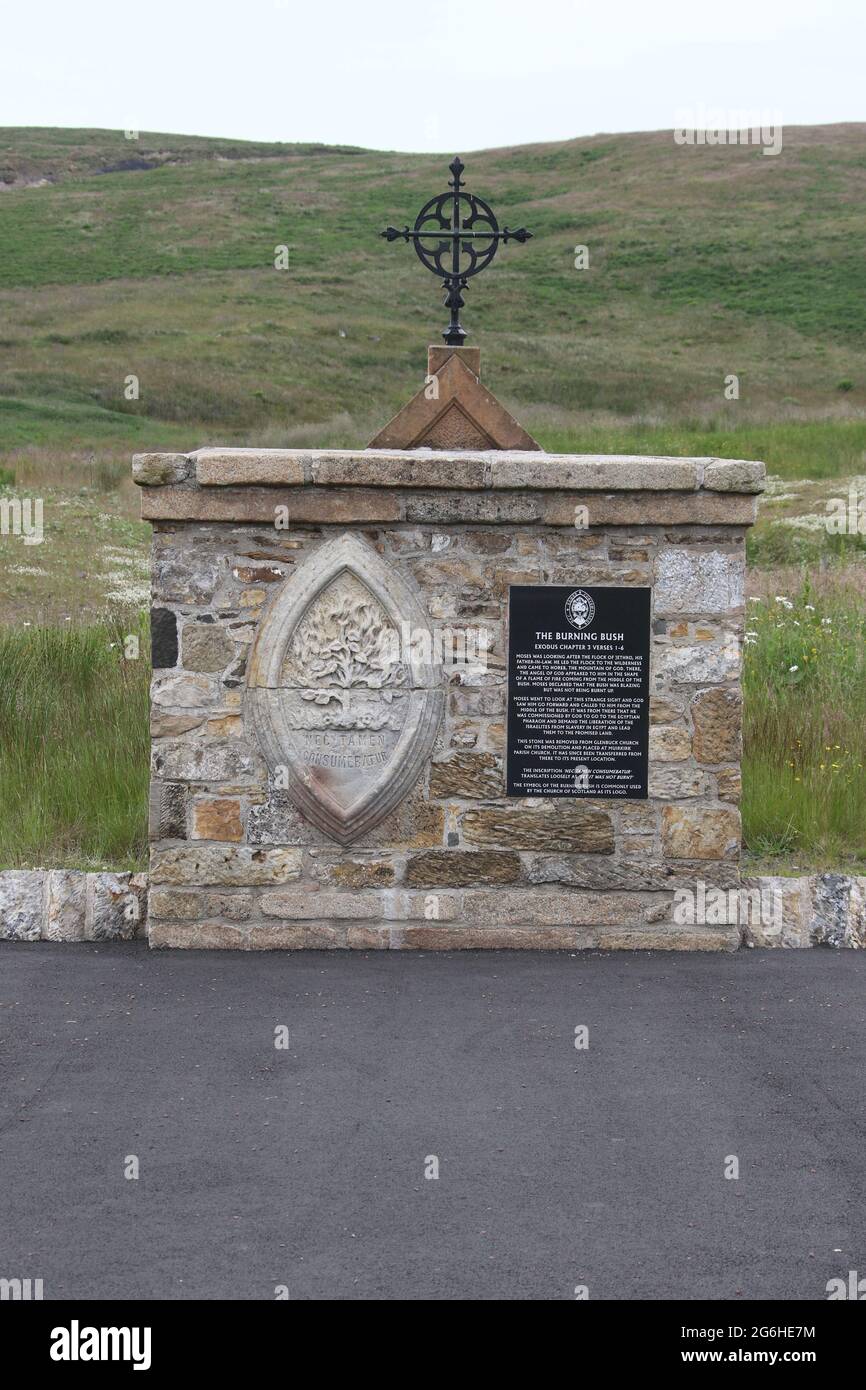Glenbuck Heritage Village, East Ayrshire, Scotland, UK. The former ...