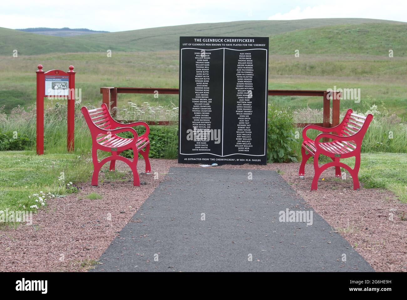 Glenbuck cherrypickers hi-res stock photography and images - Alamy