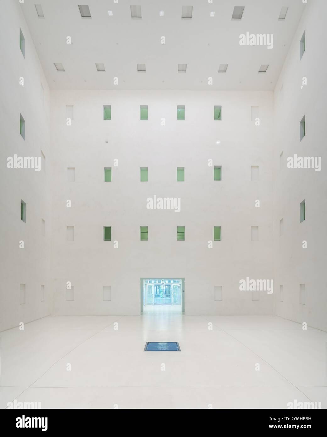 Stuttgart Public Library Interior - Central Hall (Stadtbibliothek ...