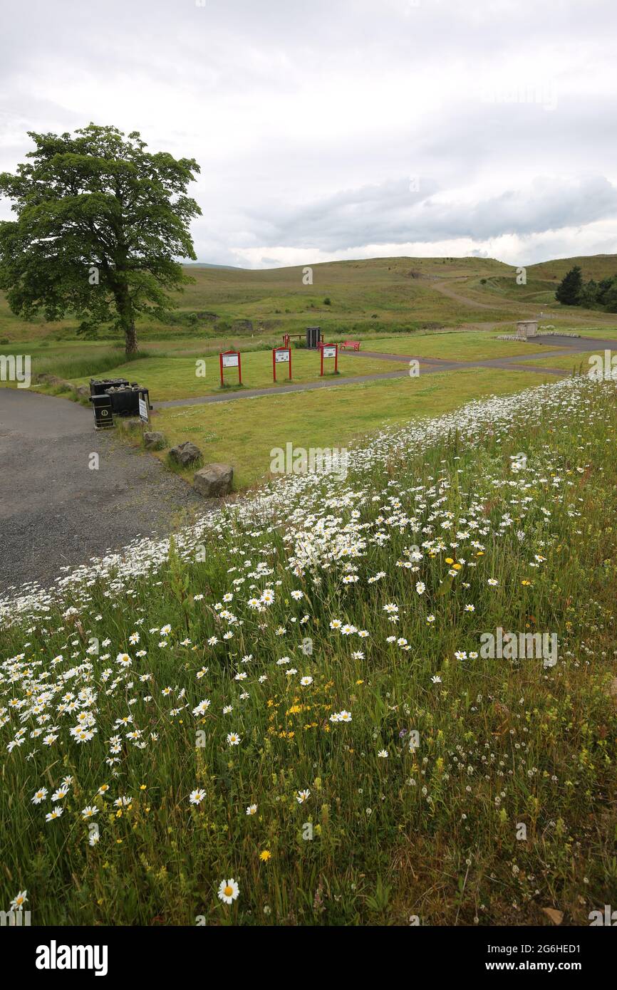 Glenbuck Heritage Village, East Ayrshire, Scotland, UK. The former ...