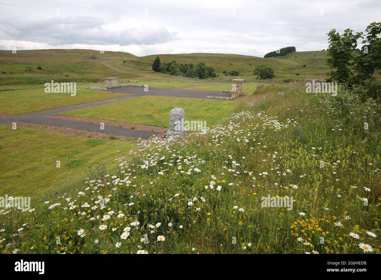 Glenbuck Heritage Village, East Ayrshire, Scotland, UK. The former ...