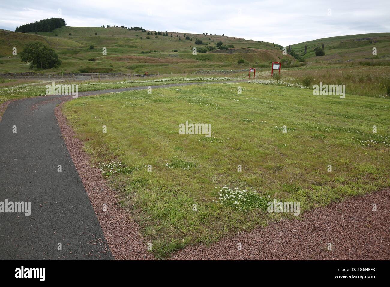 Glenbuck Heritage Village, East Ayrshire, Scotland, UK. The former ...