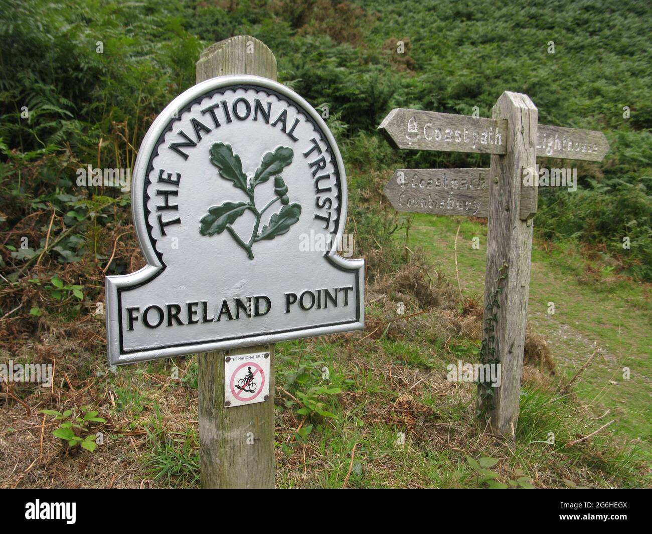Foreland point sign hi-res stock photography and images - Alamy