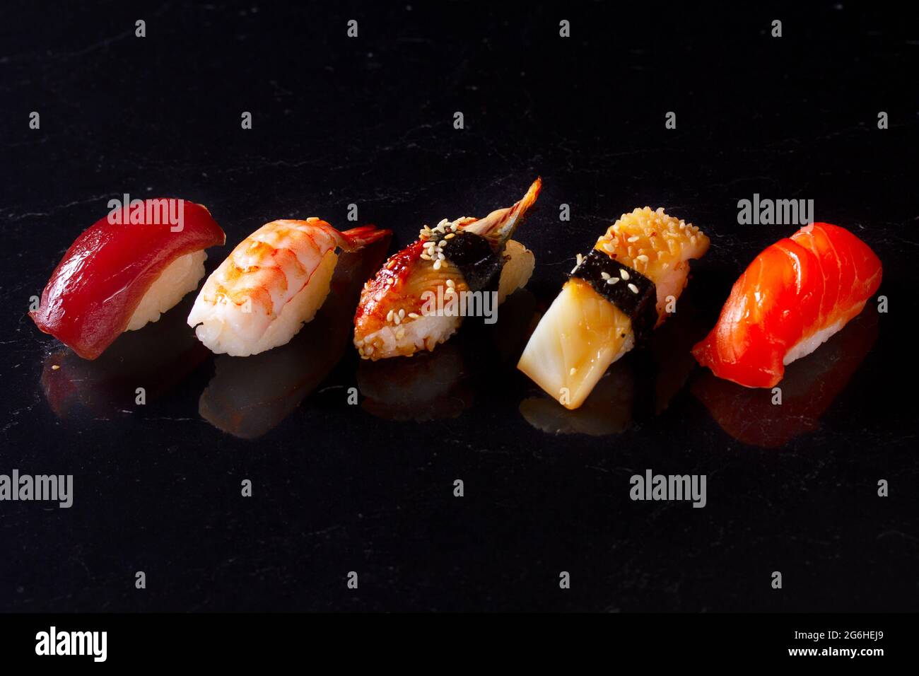 Japanese sushi dish Stock Photo - Alamy