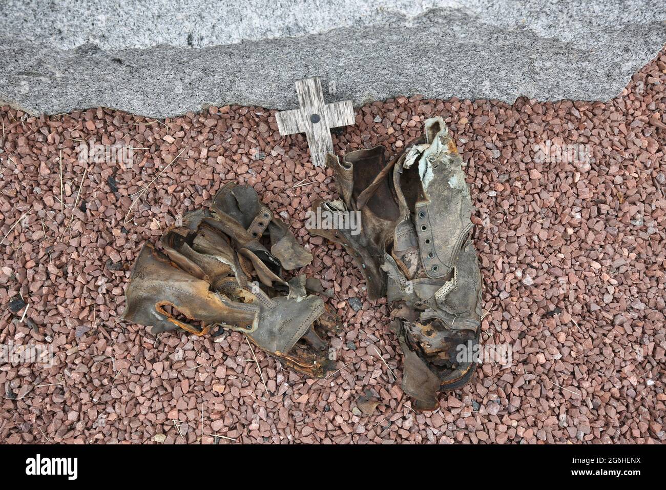 Glenbuck Heritage Village, East Ayrshire, Scotland, UK. The former ...