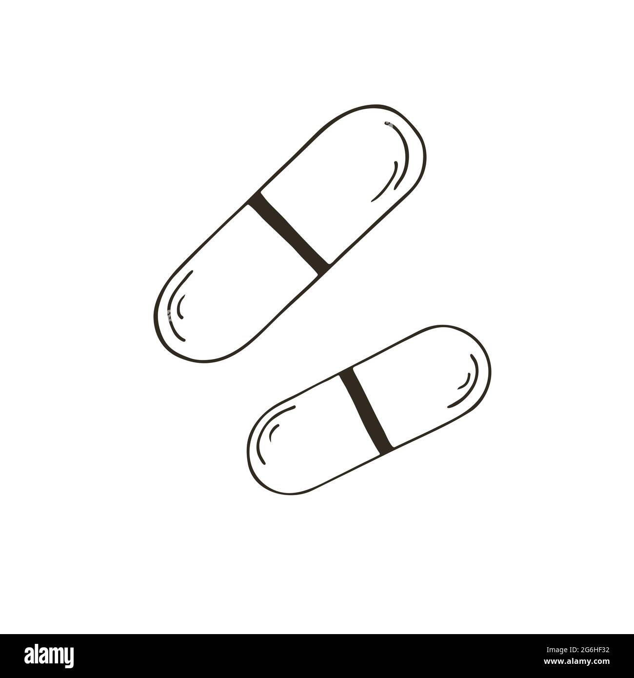 Medicine tablets icon cartoon style hi-res stock photography and images ...