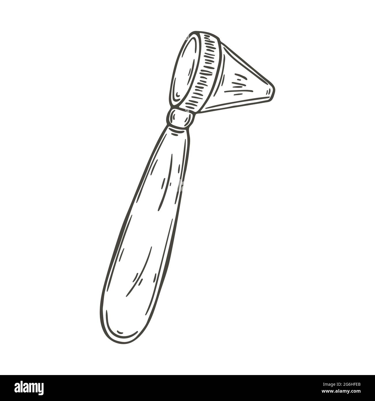 Contour Medical icon. Vector illustration in hand draw style. Image ...