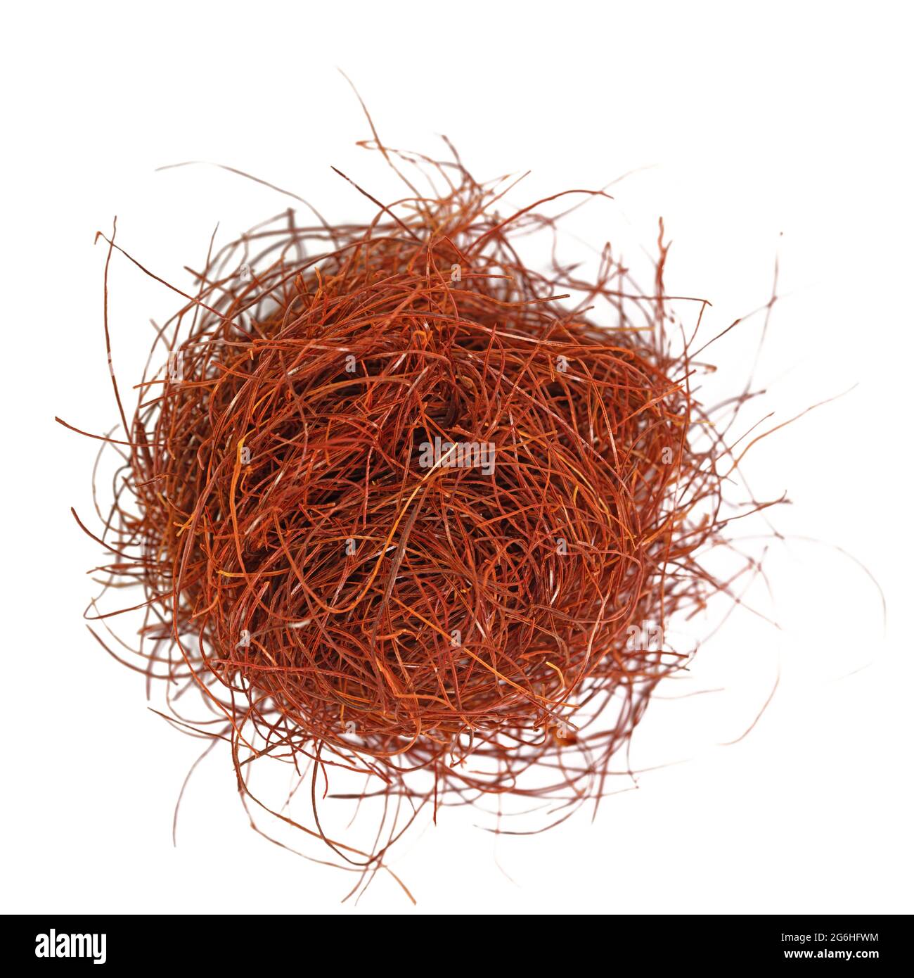 Chilli threads against white background Stock Photo - Alamy