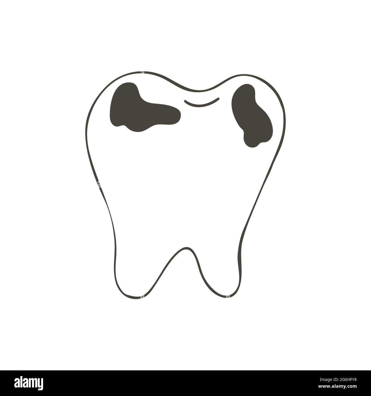 Contour Medical icon. Isolated. Vector illustration in hand draw style ...
