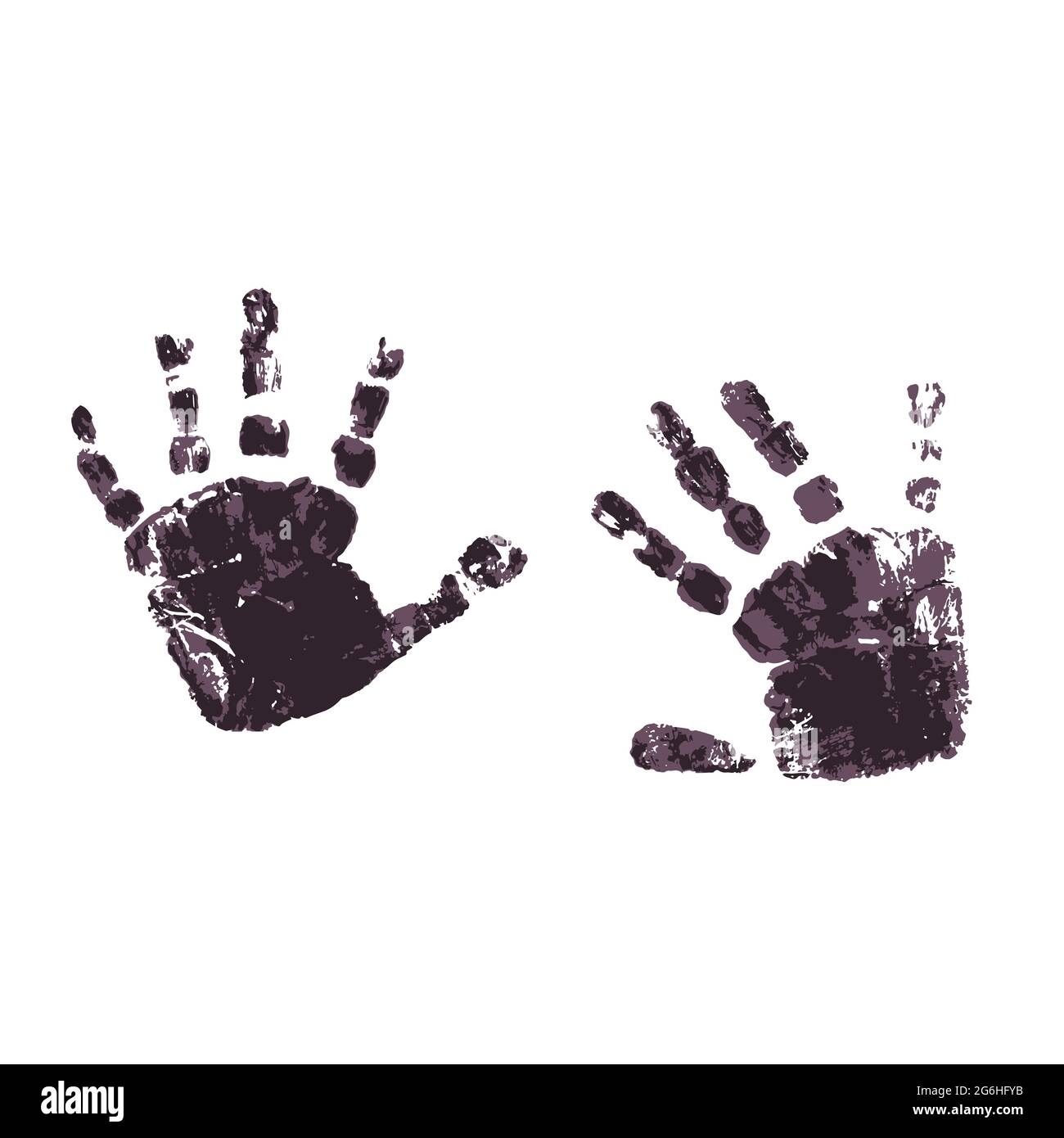 Hand drawing paint, brush drawing. Isolated on a white background ...