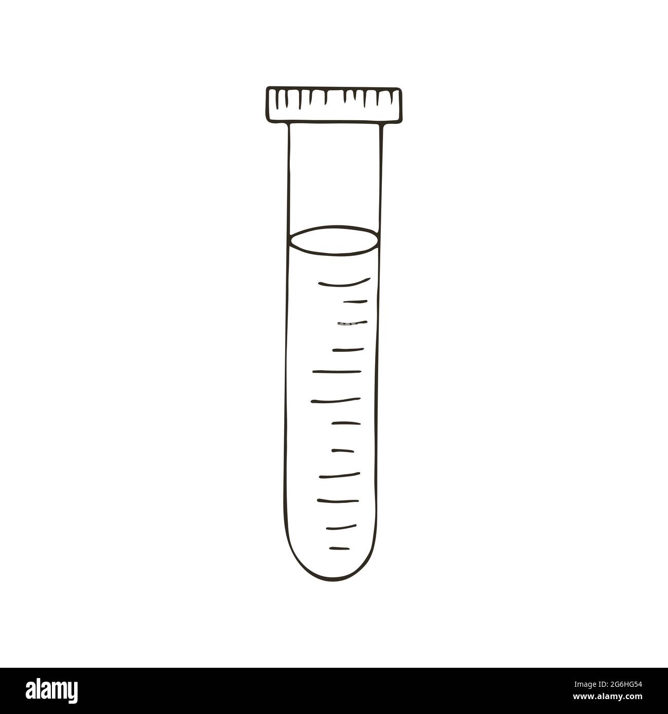 Contour medical icons. Vector illustration in hand draw style. Image ...