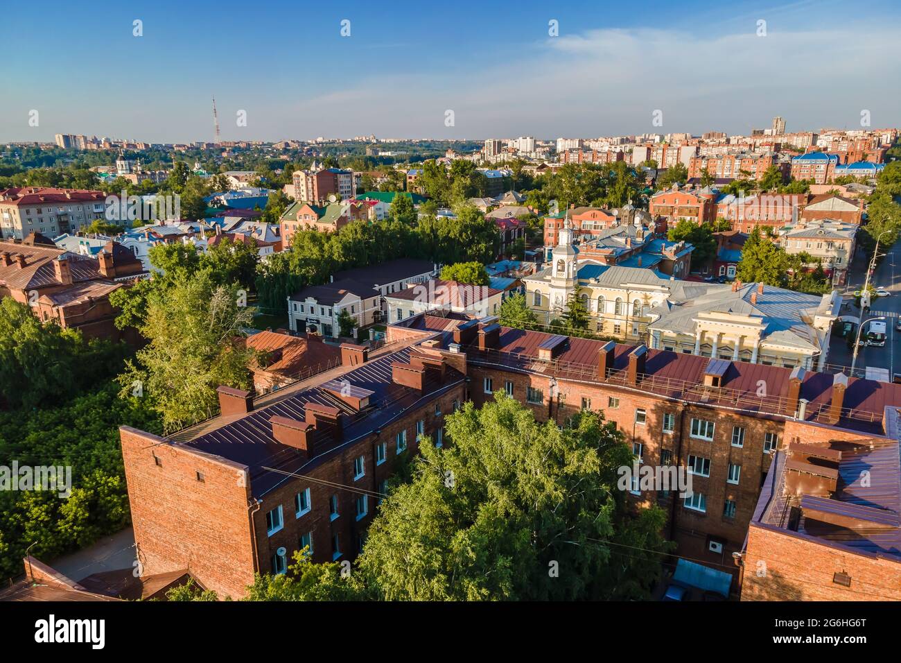 Panorama of the lenin avenue hi-res stock photography and images - Alamy