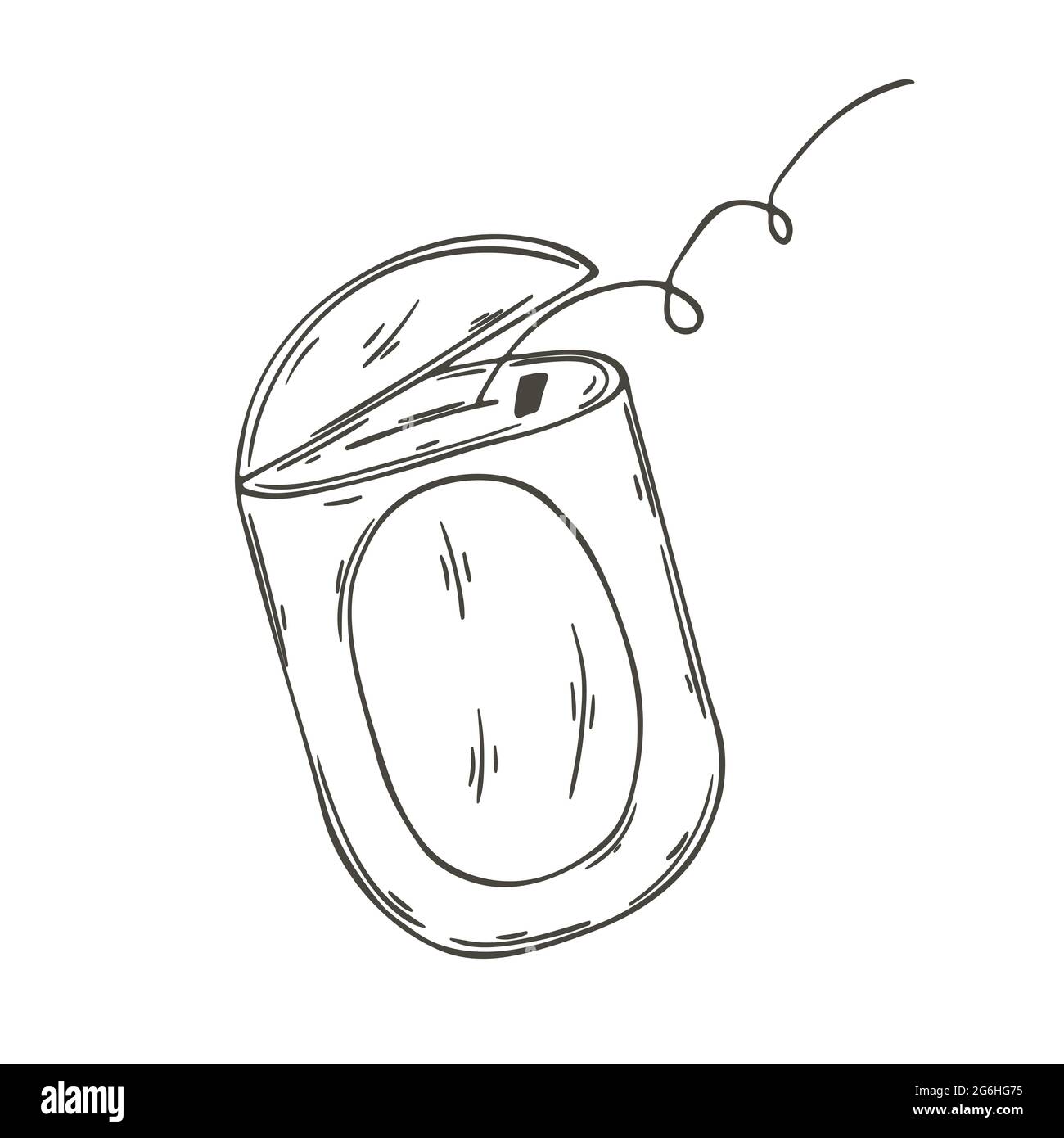 Contour Medical icon. Vector illustration in hand drawing style. Image ...