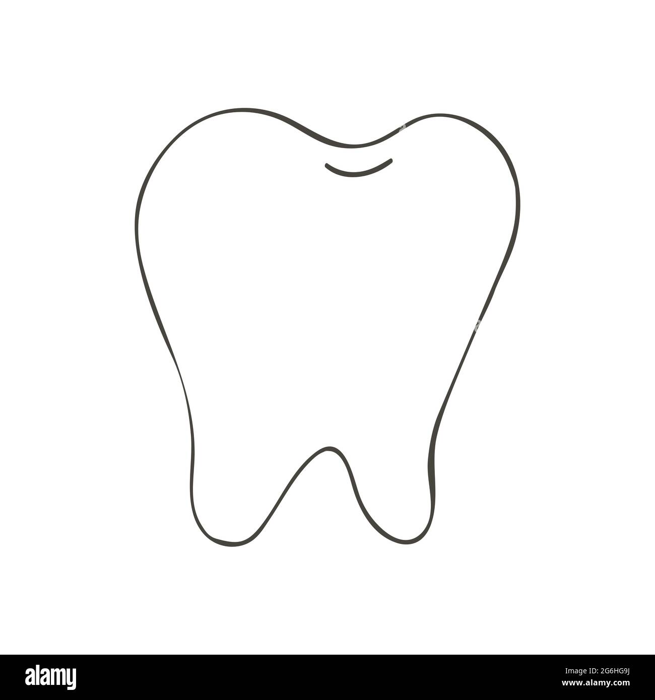 Contour Medical icon. Vector illustration in hand draw style. Isolated ...
