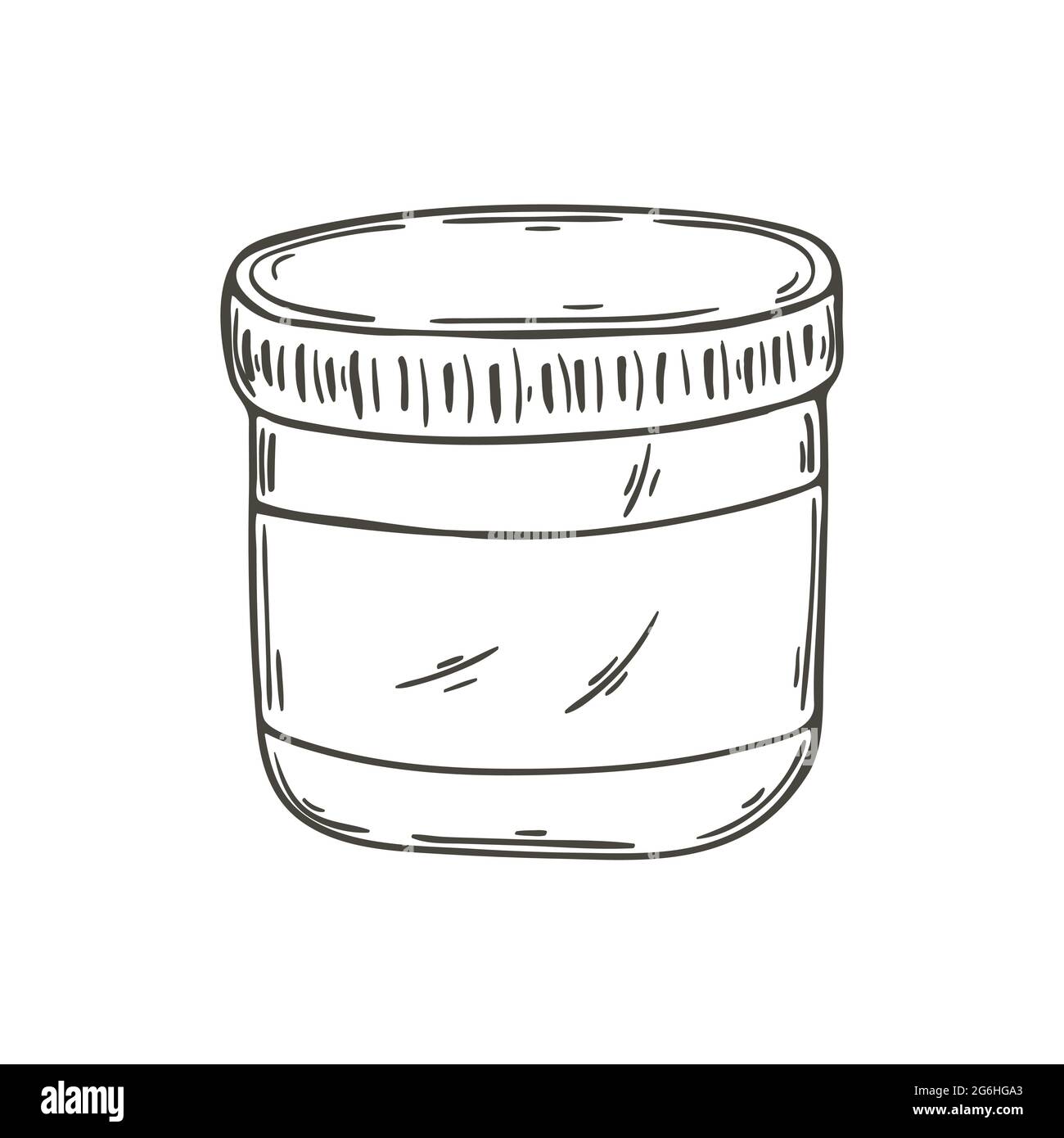 Contour Medical icon. Vector illustration in hand drawn style. Image ...