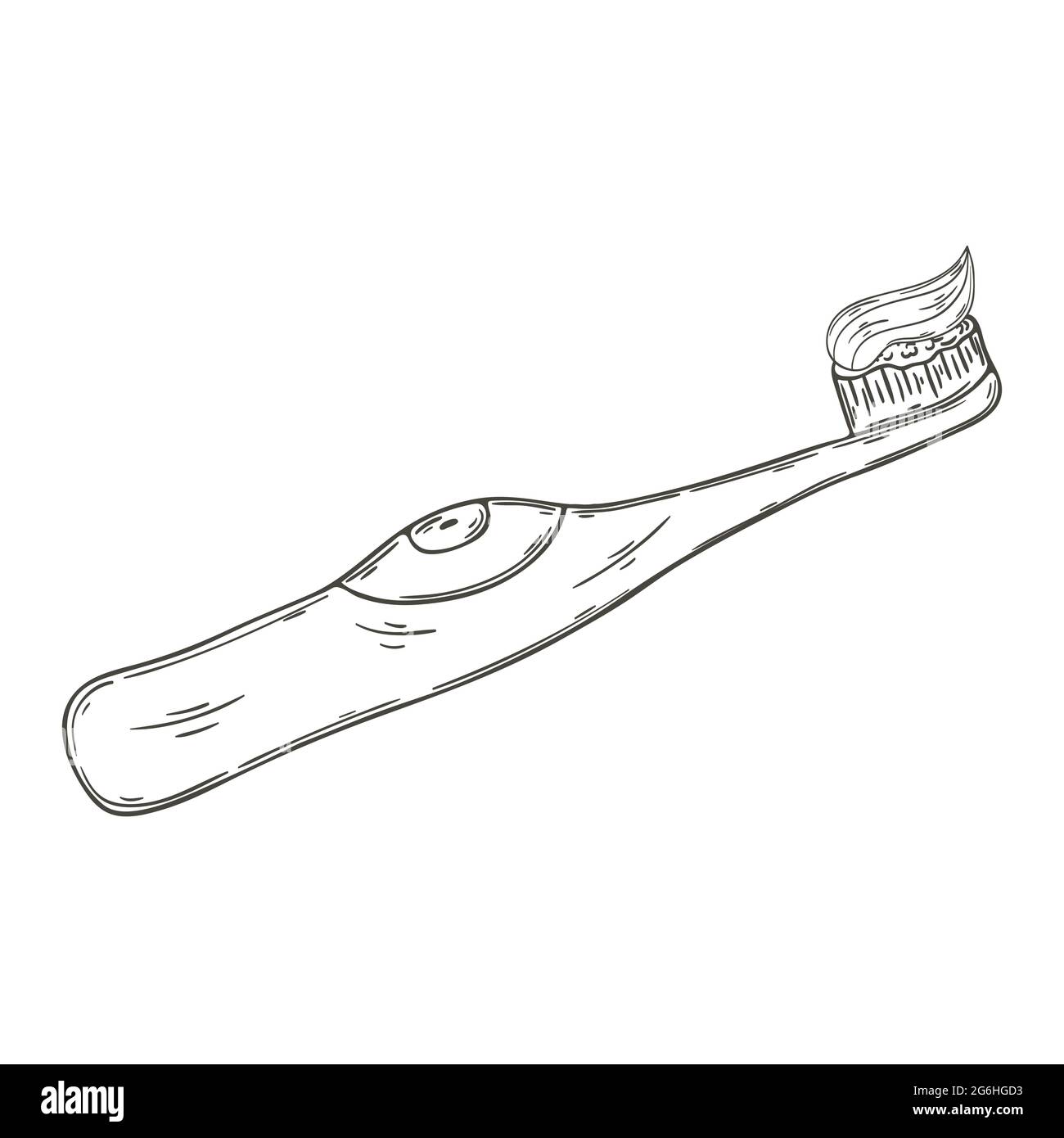 Contour Medical icon. Vector illustration in hand draw style. Isolated ...