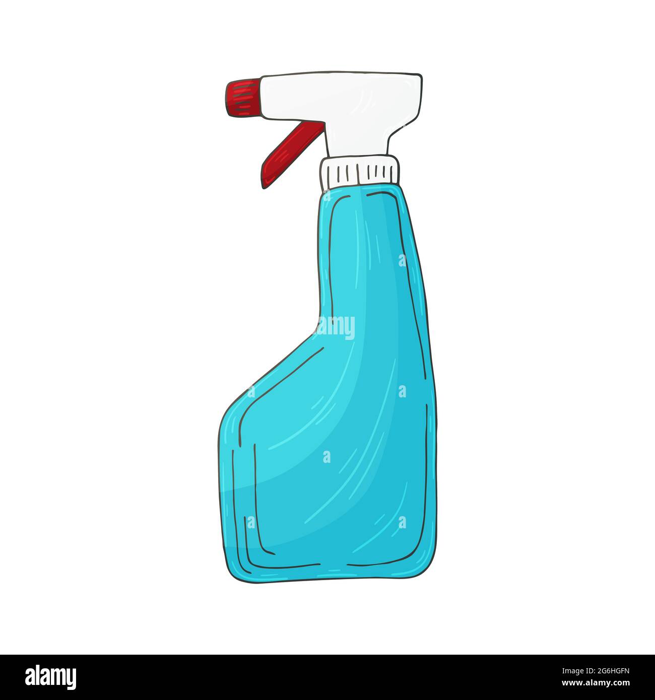 Medical icon. Vector illustration in hand draw style. Isolated on white ...