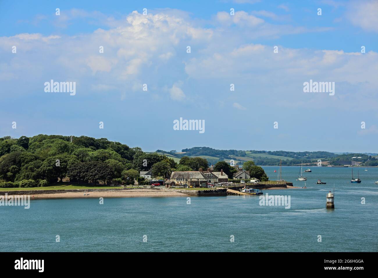The Cremyll Ferry unloading passengers at Cremyll/ . The passenger ...