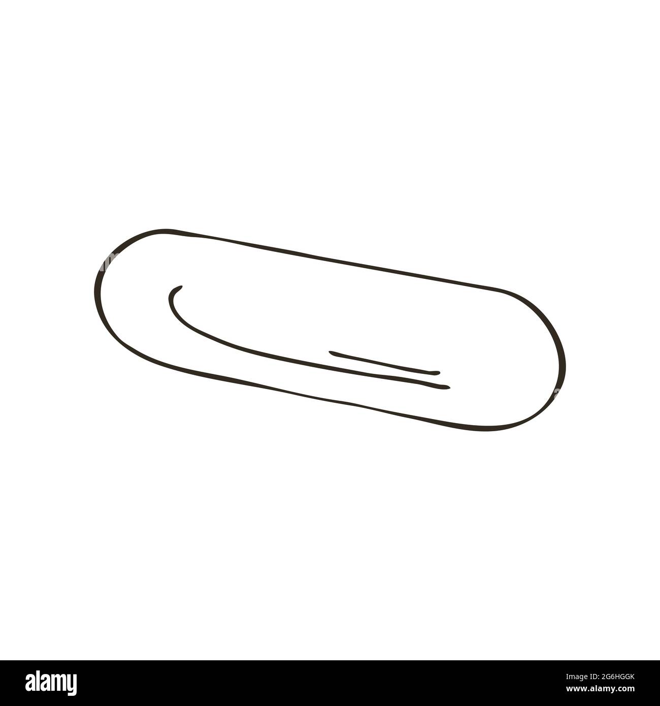 Contour Medical icon. Vector illustration in hand draw style. Image ...