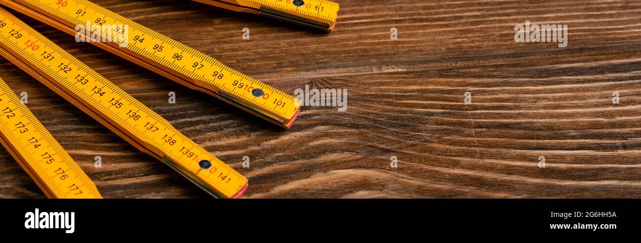 Wooden ruler usa hi-res stock photography and images - Alamy