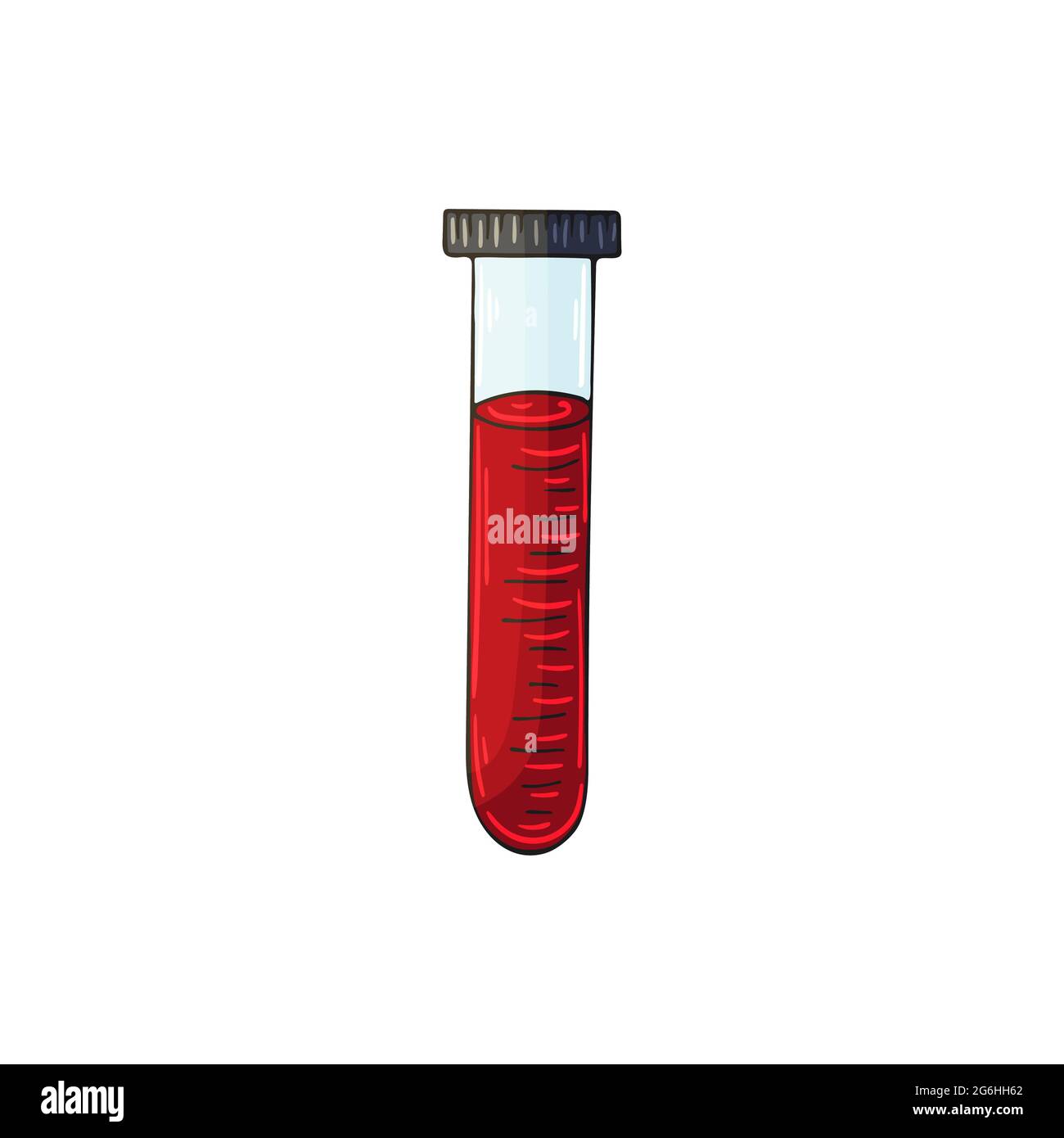 Medical icon. Vector illustration in hand draw style. The image is ...