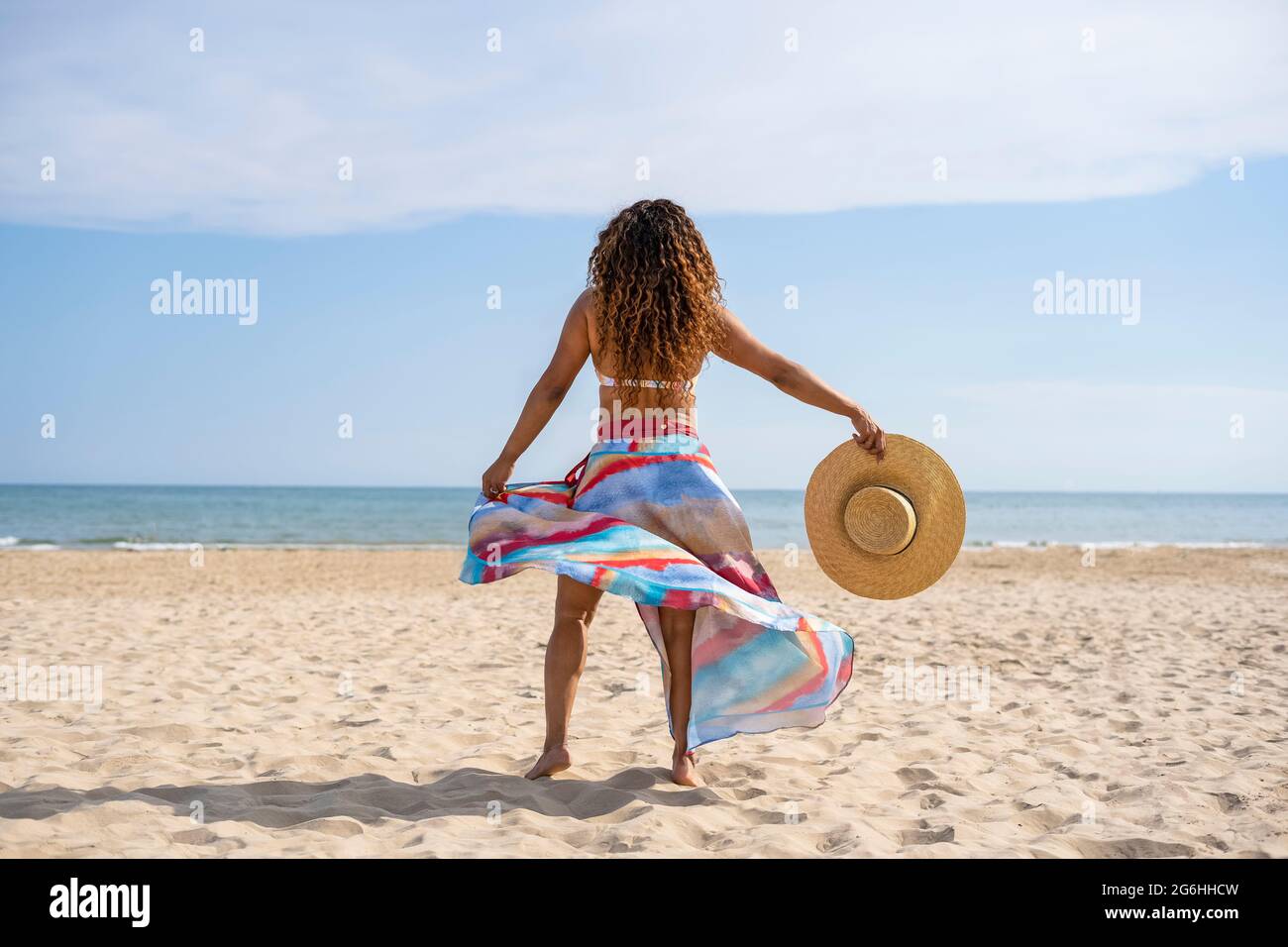 African model at the beach hi-res stock photography and images - Alamy