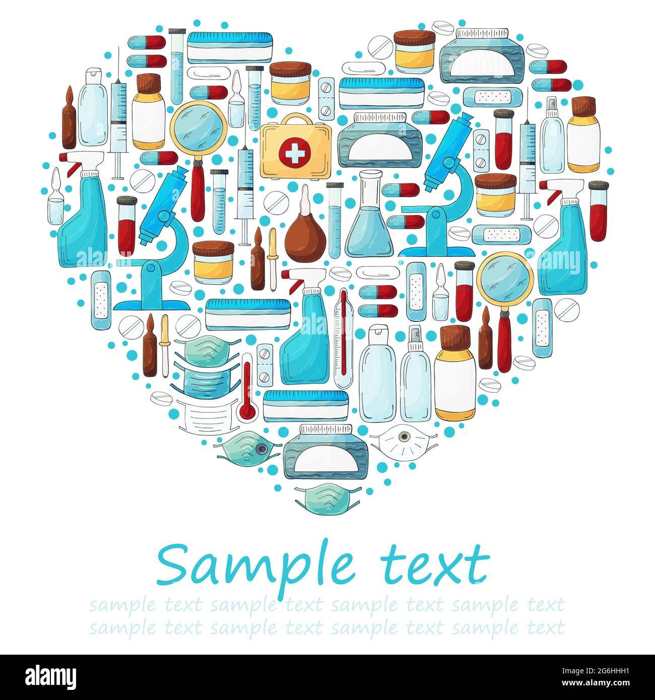 Medical virus search icon Stock Vector Images - Alamy