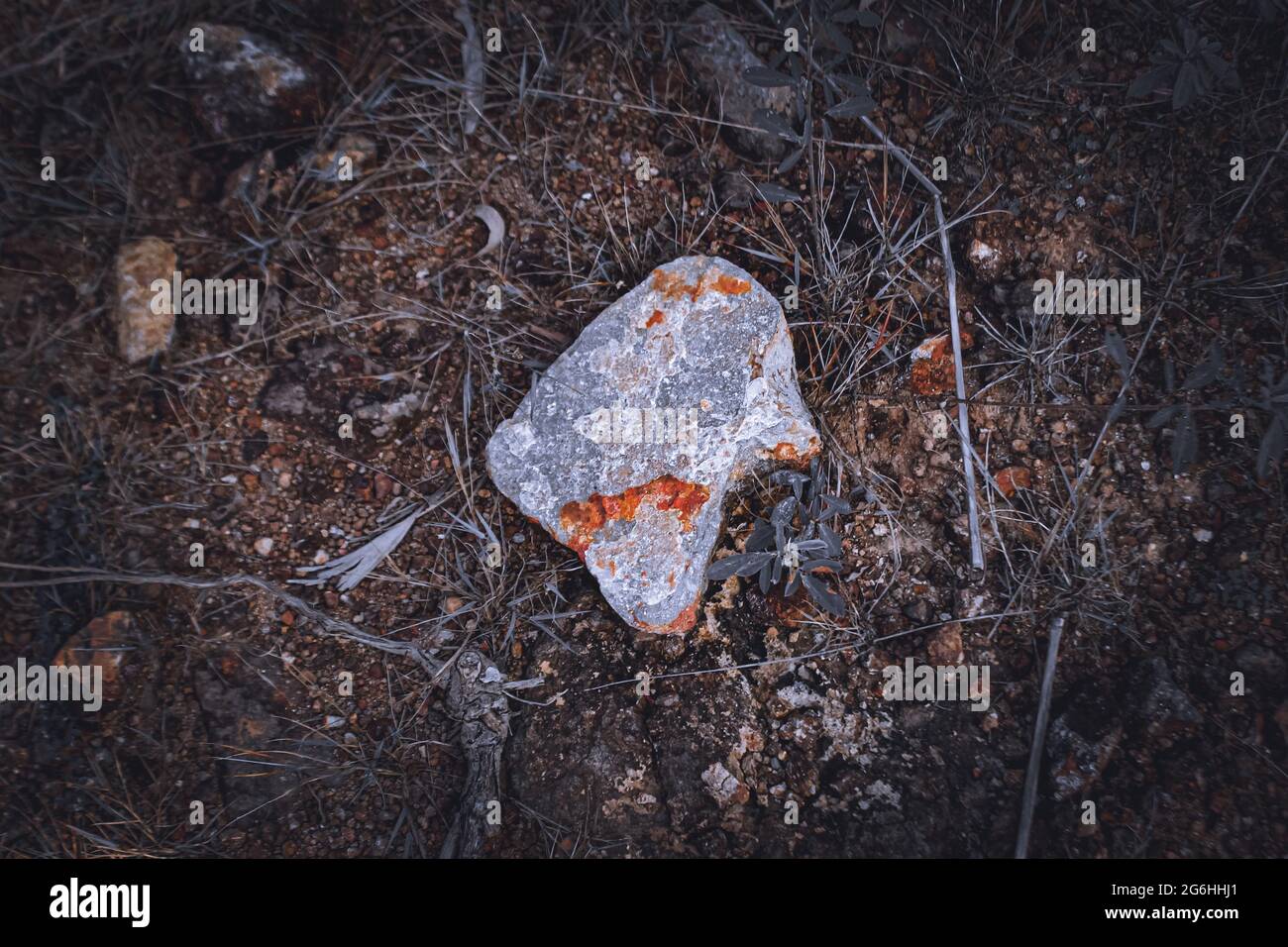 Take a close look at the rocks in nature Stock Photo - Alamy